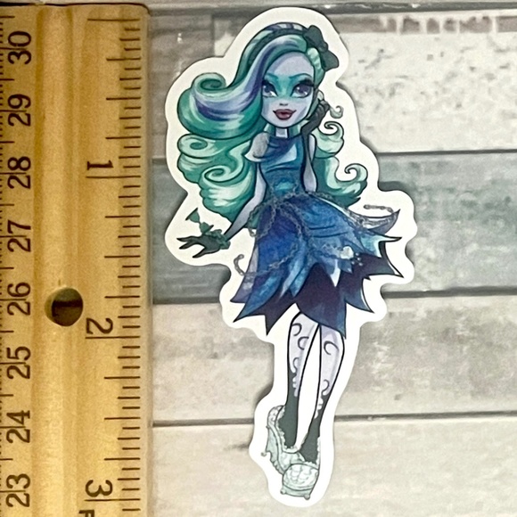 Office | 110 Y2k Monster High Reusable Waterproof Vinyl Sticker Decal ...